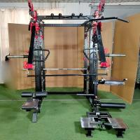 China All in One Commercial Multifunctional Gymnasium Equipment Squat Rack Smith Machine for sale