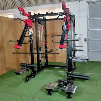 China All in One Commercial Multifunctional Gymnasium Equipment Squat Rack Smith Machine for sale