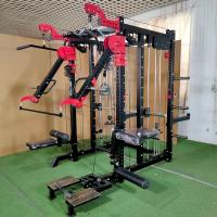 China All in One Commercial Multifunctional Gymnasium Equipment Squat Rack Smith Machine for sale