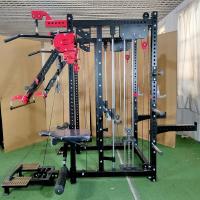 China All in One Commercial Multifunctional Gymnasium Equipment Squat Rack Smith Machine for sale