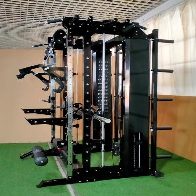 China Initial Payment Cable Crossover Multifunctional Commercial Smith Machine Gym Machine for sale