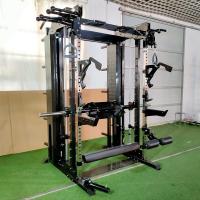 China Initial Payment Cable Crossover Multifunctional Commercial Smith Machine Gym Machine for sale