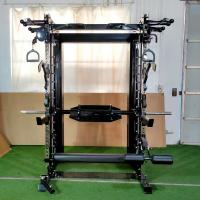 China Initial Payment Cable Crossover Multifunctional Commercial Smith Machine Gym Machine for sale