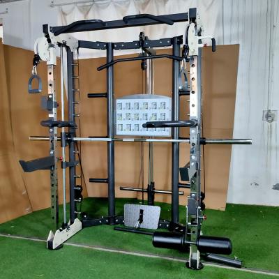China Multifunctional Home Exercise Multi Squat Leg Raiser Office Fitness Smith Machine Gym Equipment for sale