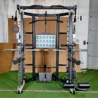 China Multifunctional Home Exercise Multi Squat Leg Raiser Office Fitness Smith Machine Gym Equipment for sale