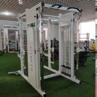China Multifunctional Smith Machine with Cable Crossover and Package Gross Weight 565.000kg for sale