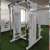 China Multifunctional Smith Machine with Cable Crossover and Package Gross Weight 565.000kg for sale