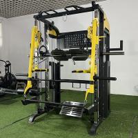 China 490.000kg Gross Weight Package Multifunctional Station Functional Trainer Smith Machine for sale