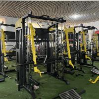 China 490.000kg Gross Weight Package Multifunctional Station Functional Trainer Smith Machine for sale