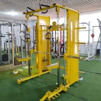 China 230.00cm * 120.00cm * 40.00cm Package Size Multi Function Smith Machine Cable Crossover for sale
