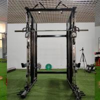 China 230.00cm * 120.00cm * 40.00cm Package Size Multi Function Smith Machine Cable Crossover for sale