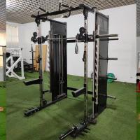 China 230.00cm * 120.00cm * 40.00cm Package Size Multi Function Smith Machine Cable Crossover for sale