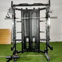 China Steel Simple Fitness Equipment Multi-Functional Smith Machine Custom Made Colour for sale