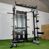China Steel Simple Fitness Equipment Multi-Functional Smith Machine Custom Made Colour for sale