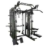 China Folded Unfolded Gym Dual Cable Cross Machine for Multi-Functional Body Building Workout for sale