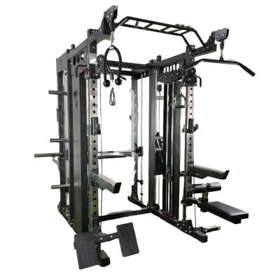 China Folded Unfolded Gym Dual Cable Cross Machine for Multi-Functional Body Building Workout for sale