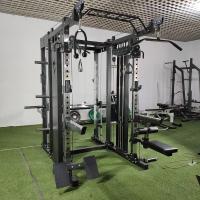 China Folded Unfolded Gym Dual Cable Cross Machine for Multi-Functional Body Building Workout for sale