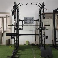 China Design Gym Multi Functional Trainer 3 in 1 Smith Machine with Manual Power Source for sale