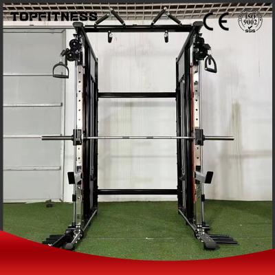 China Multifunctional Smith Machine Unfolded and Customizable for Home Fitness Equipment for sale