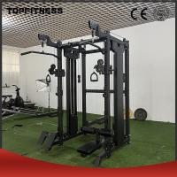 China Commercial Gym Fitness Equipment Multi-Functional Smith Machine Power Rack Squat Rack for sale