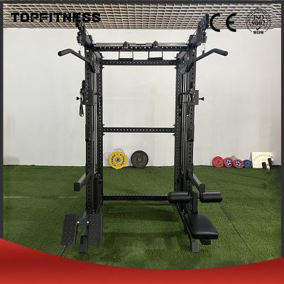 China Body Building Gym Smith Machine with Customized Logo Availabled and Hip Squat Rack for sale