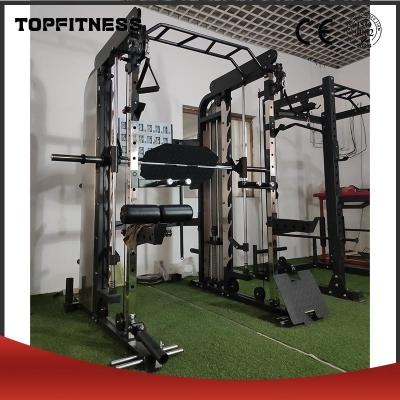 China Multi-Functional Fitness Equipment with 380kg Net Weight and 75*75*3mm Column Size for sale