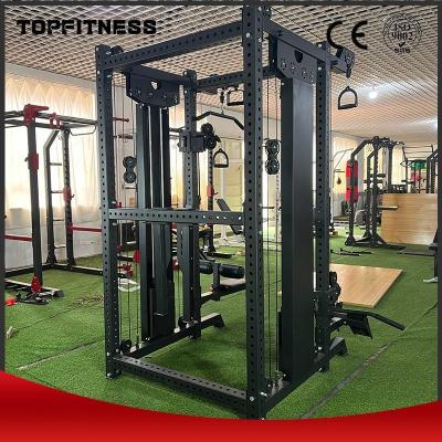 China Customized Logo Availabled Multifunctional Fitness Smith Machine for Adult Training for sale