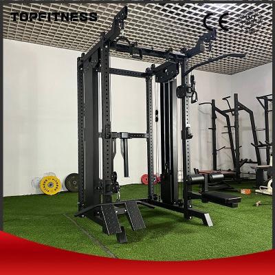 China Leg Exercise Part Multi-Function Trainer Squat Rack Machine with 410kg Gross Weight for sale