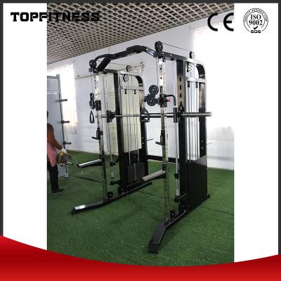 China Multifunctional Trainer Power Safety Squat Rack Smith Machine For Adult Gender for sale