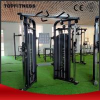 China Chest Exercise Part Multi Smith Machine Dual Cable Cross Machine With Customized Logo for sale