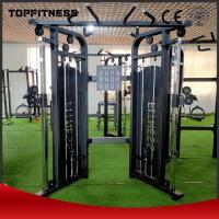 China Chest Exercise Part Multi Smith Machine Dual Cable Cross Machine With Customized Logo for sale