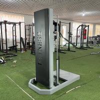 China CE Certified Triangle Shoulder Press Trainer With Adjustable Height 1450*800*1950mm for sale