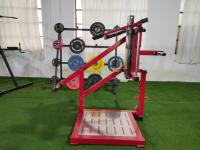 China Leg Exercise Equipment Supply Soundless Compact Standing Leg Press Hack Squat Tru Squat for sale
