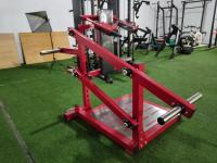 China Leg Exercise Equipment Supply Soundless Compact Standing Leg Press Hack Squat Tru Squat for sale