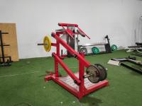 China Leg Exercise Equipment Supply Soundless Compact Standing Leg Press Hack Squat Tru Squat for sale