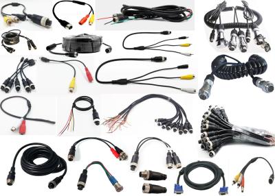China Customize DVR Accessories M12 Adapter Cables for sale