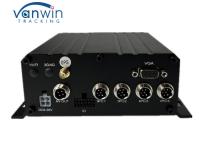 China 1080P H.265 4 Channel Mobile DVR 4CH GPS Car Video Recorder RJ45 Network Port for sale