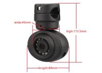 China 1080P Waterproof Bus Surveillance Camera Front View With Adjustable Bracket For DVR MDVR for sale
