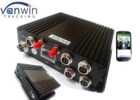 China Taxi Fleet Management GPS 4 Channel Mobile DVR 3G  Realtime Monitoring for sale