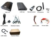 China School Bus People Counter CCTV Mobile DVR 4 Cameras Monitoring for sale