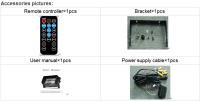 China Rear View TFT Car Monitor 800 x 480 High Resolution with DVR Recording for sale
