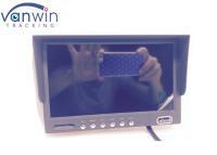 China 4 CH High Resolution TFT Car Monitor DC12V / DC 24V LCD Quad Video Screen for sale
