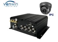 China SD Card Hard Disk 4 Channel Mobile DVR Remote Monitoring 4G GPS WIFI For Truck / Taxi / Bus for sale