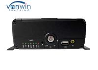 China SD Card Hard Disk 4 Channel Mobile DVR Remote Monitoring 4G GPS WIFI For Truck / Taxi / Bus for sale