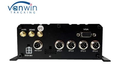 China 4G GPS WIFI 4CH 1080P HD Mobile NVR / MDVR For Law Enforcement Vehicle for sale