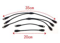 China 4pin Waterproof Extension Cable Male To Male / Female To Female M12 Wire Connector for sale