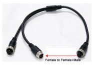 China 4pin Waterproof Extension Cable Male To Male / Female To Female M12 Wire Connector for sale