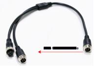 China 4pin Waterproof Extension Cable Male To Male / Female To Female M12 Wire Connector for sale