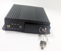 China Car 4CH full HD Mobile DVR , Taxi compact gps dvr recorder RJ45 lan port for sale