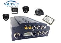 China VPN Vehicle Tracking Video System 3G Mobile DVR GPS Car Mobile DVR With 4 HD Cameras for sale